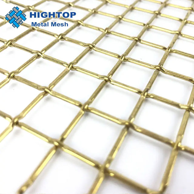Decorative Crimped Woven Mesh - Hightop Metal Mesh