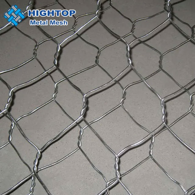Galvanized Hexagonal Wire Mesh- Hightop Metal Mesh