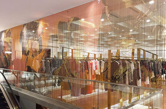 decorative & architectural wire mesh- Hightop Metal Mesh