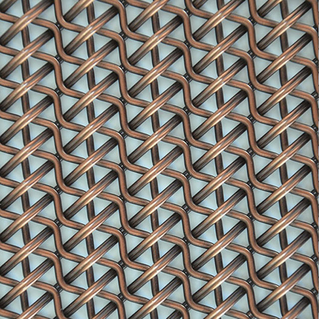 HTAR-004: Antique Decorative Wire Mesh Panels - Hightop Metal Mesh